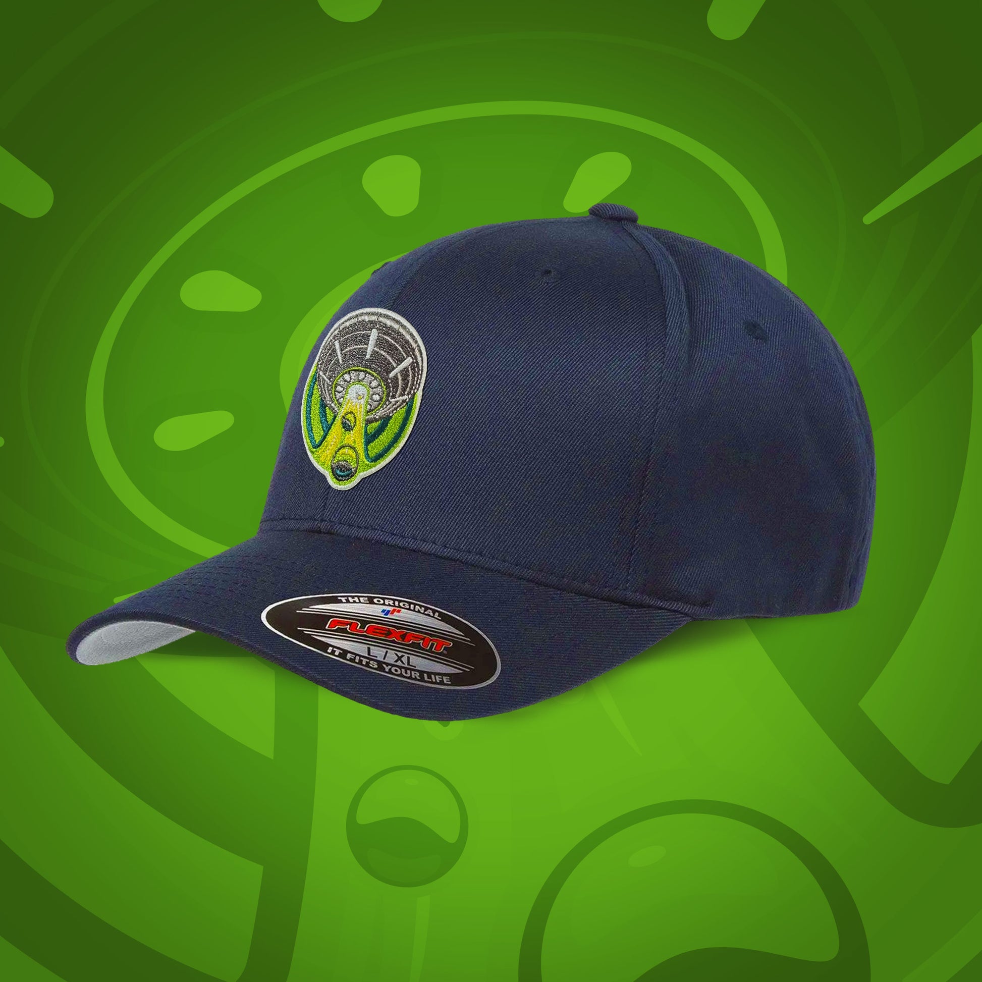 Alien Abduction Fitted Pinball Hat – Pinball Invasion