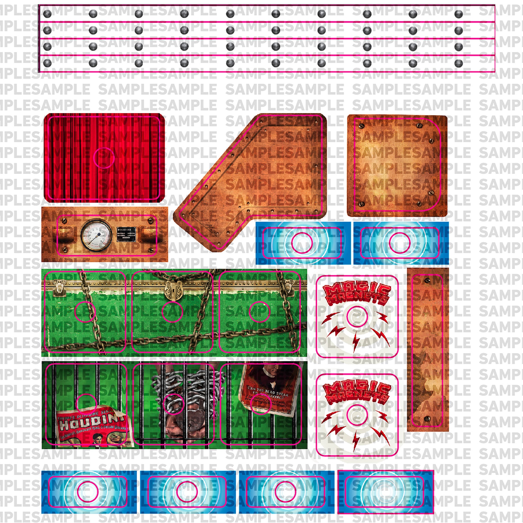 Houdini Decal Kit – Pinball Invasion