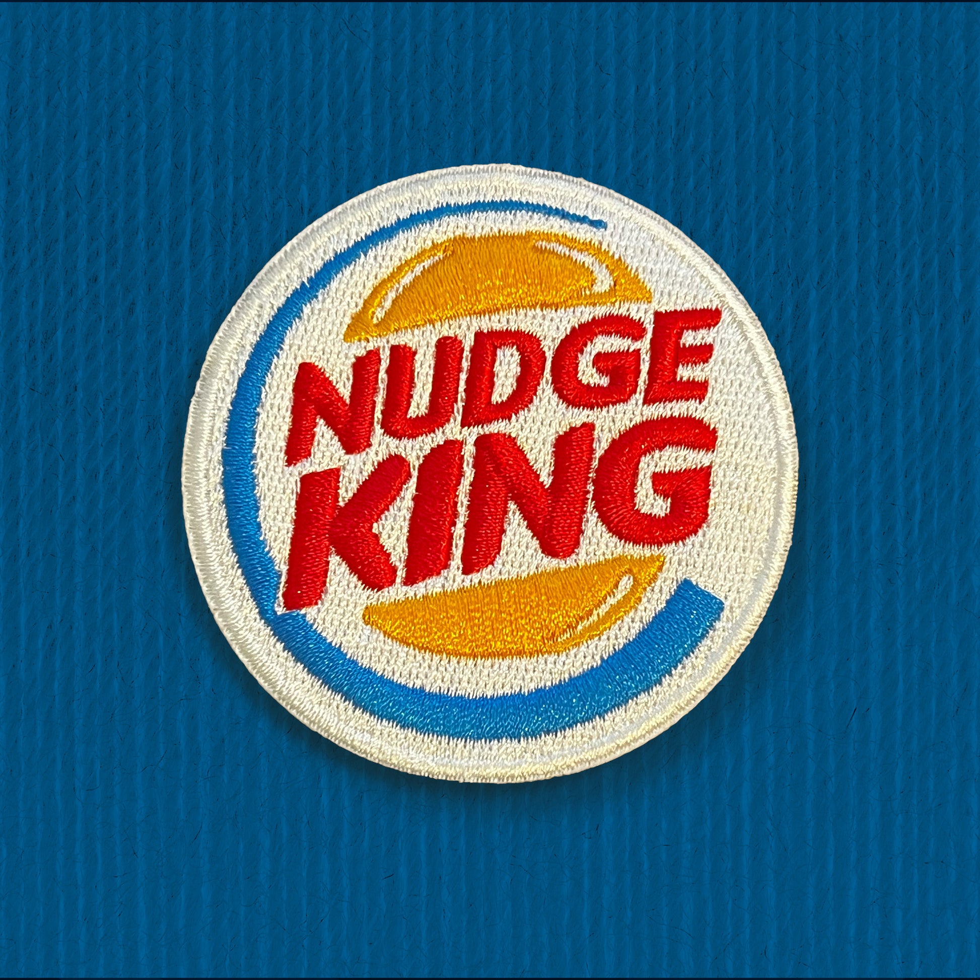 Nudge King Patch – Pinball Invasion